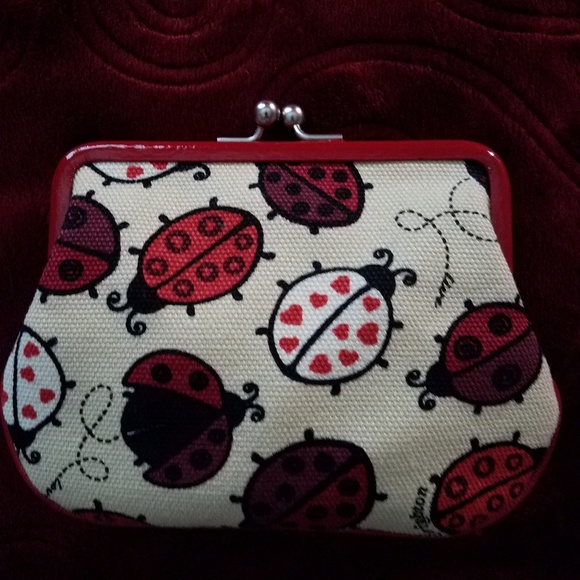 Brighton | Bags | Brighton Ladybug Kissstyle Canvas Crossbody | Poshmark